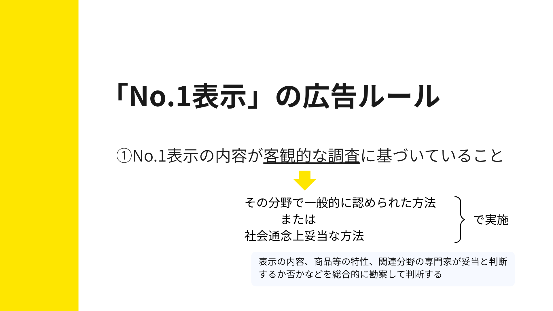 広告法務｜No.1表示と最上級表現